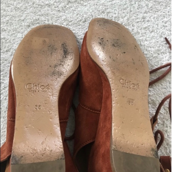 Chloe | Shoes | Chloe Sandal Forster Camel Suede | Poshmark